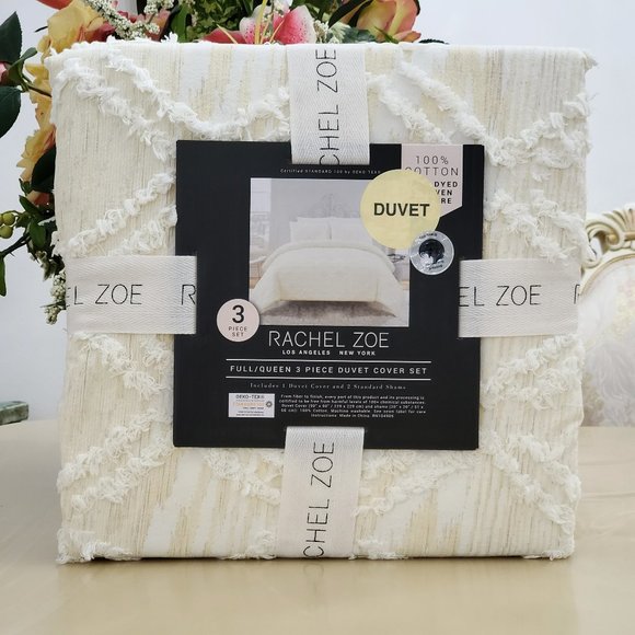 Rachel Zoe | Bedding | Rachel Zoe Duvet Cover Set | Poshmark